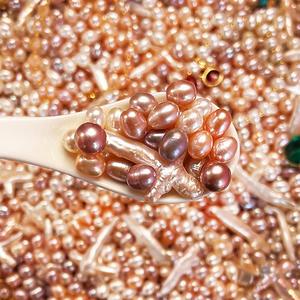 Winter Sale Real Freshwater Pearl Scoops or Above + Lucky Dice ( New F ...